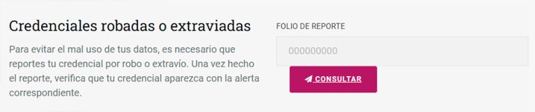 INE extraviada • Ine MX